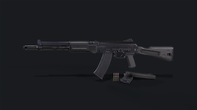 AK-107突击步枪 枪械模型模型-枪械模型模型库-3ds Max(.max)模型下载-cg模型网