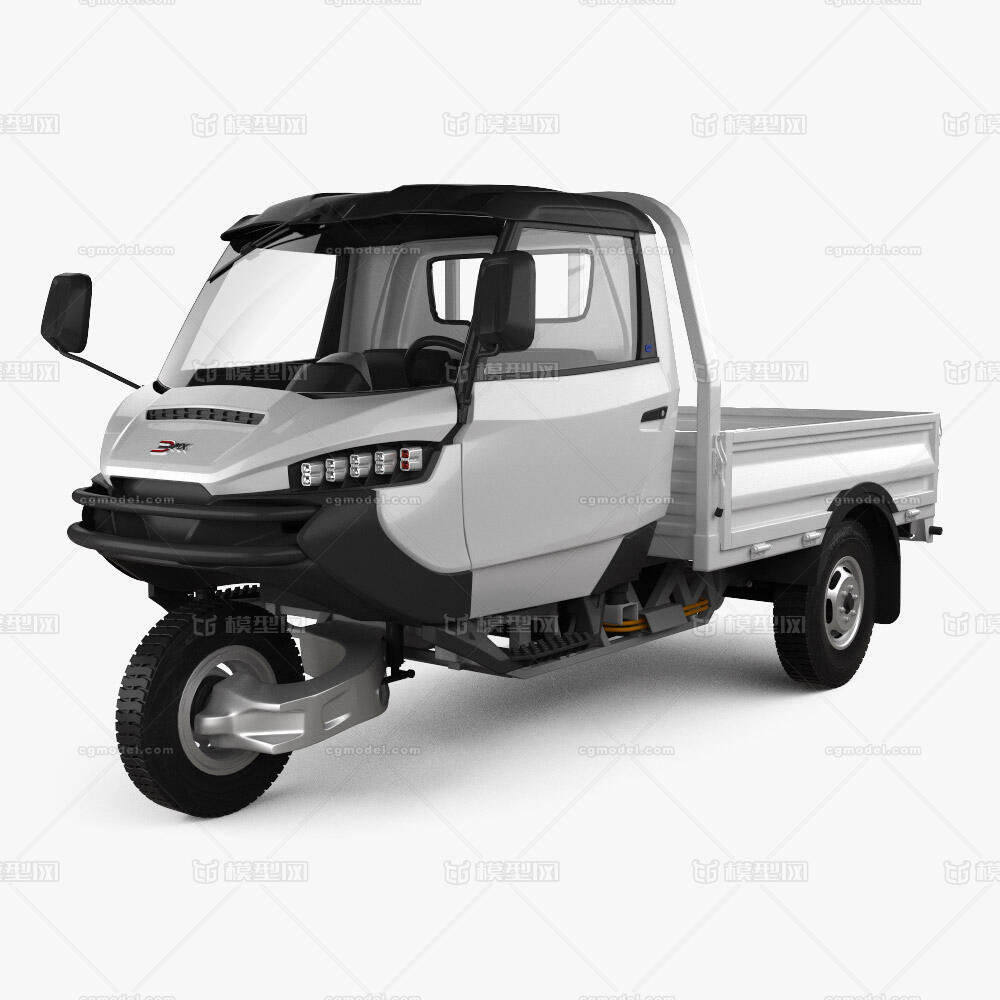 五征 3MX模型-工程车模型库-3ds Max(.max)模型下载-cg模型网