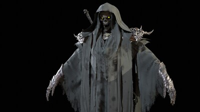 Ripper ghost-死神模型-异形怪物模型库-FBX(.fbx)模型下载-cg模型网