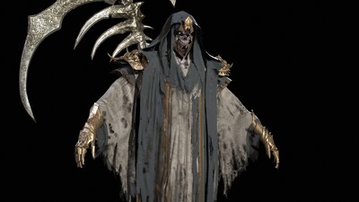Ripper ghost-死神模型-异形怪物模型库-FBX(.fbx)模型下载-cg模型网