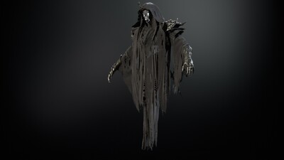 Ripper ghost-死神模型-异形怪物模型库-FBX(.fbx)模型下载-cg模型网