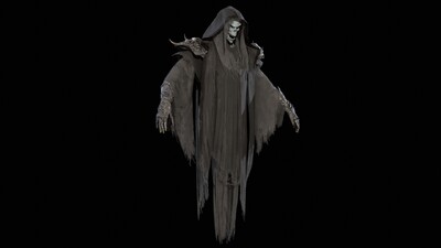 Ripper ghost-死神模型-异形怪物模型库-FBX(.fbx)模型下载-cg模型网