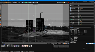 C4D七夕节日活动促销KV草地水面情人节电商3d场景OC工程模型-粉色模型库-Cinema 4D(.c4d)模型下载-cg模型网