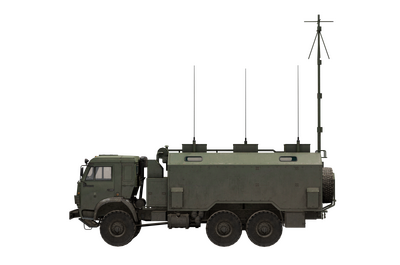 俄罗斯9S552指挥控制车 导弹指挥车模型-货运车模型库-Cinema 4D(.c4d)模型下载-cg模型网