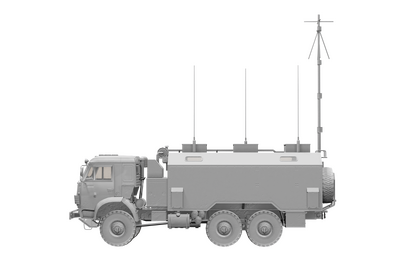 俄罗斯9S552指挥控制车 导弹指挥车模型-货运车模型库-Cinema 4D(.c4d)模型下载-cg模型网