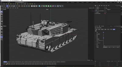 美国M1 AGDS自行防空炮模型-装甲车／坦克模型库-FBX(.fbx)模型下载-cg模型网