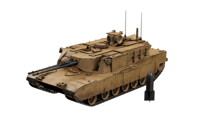 美国M1 AGDS自行防空炮模型-装甲车／坦克模型库-FBX(.fbx)模型下载-cg模型网