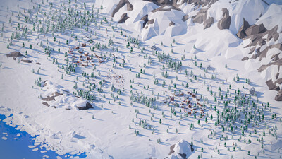 Arctic 1-北极圈1模型-自然场景模型库-Unreal Engine模型下载-cg模型网