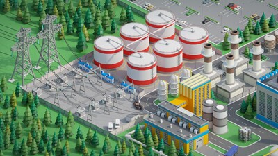 Factory 1-工厂1模型-现代场景模型库-Blender(.blend)模型下载-cg模型网