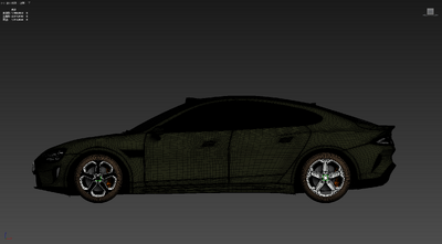 小米 SU7模型-轿车模型库-3ds Max(.max)模型下载-cg模型网