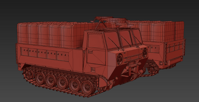 M548履带式运货车模型-装甲车／坦克模型库-3ds Max(.max)模型下载-cg模型网