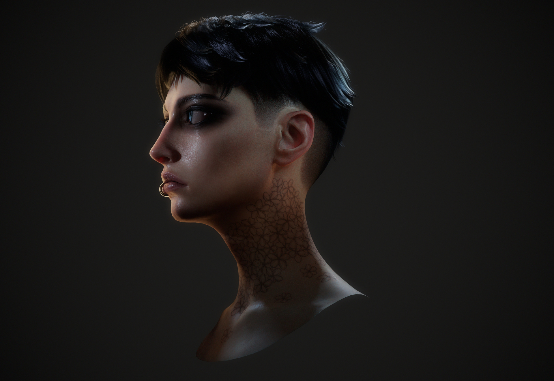 练习模型 - 角色/人物/生物 - 作品模型 - CG模型网