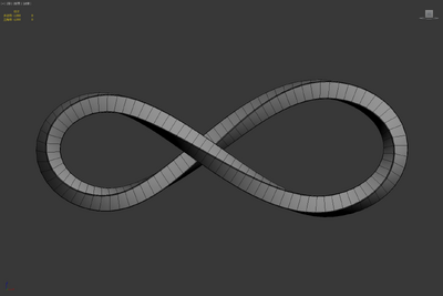 莫比乌斯环模型-场景部件模型库-3ds Max(.max)模型下载-cg模型网