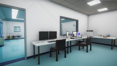 Unity CT室模型-现代场景模型库-Unity模型下载-cg模型网