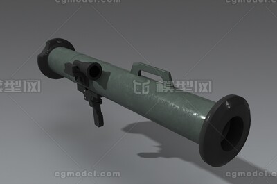 PF97式93毫米单兵云爆火箭筒模型-火炮器械模型库-3ds Max(.max)模型下载-cg模型网