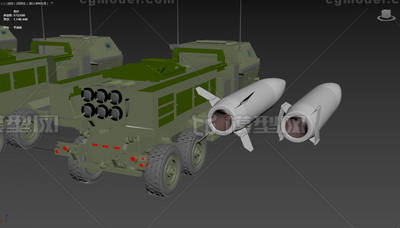 美国海军陆战队 M142模型-火炮器械模型库-3ds Max(.max)模型下载-cg模型网