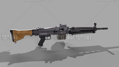 MG710机枪 枪械模型模型-枪械模型模型库-3ds Max(.max)模型下载-cg模型网