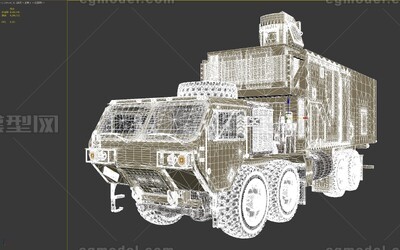 HEL-MD 防空导弹系统模型-装甲车／坦克模型库-3D Studio(.3ds)模型下载-cg模型网