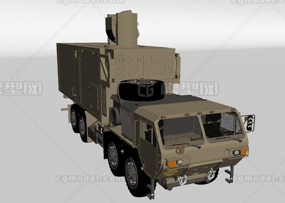 HEL-MD 防空导弹系统模型-装甲车／坦克模型库-3D Studio(.3ds)模型下载-cg模型网
