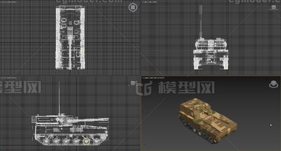 PLZ-07 国产第3代122毫米自行榴弹炮模型-火炮器械模型库-Blender(.blend)模型下载-cg模型网