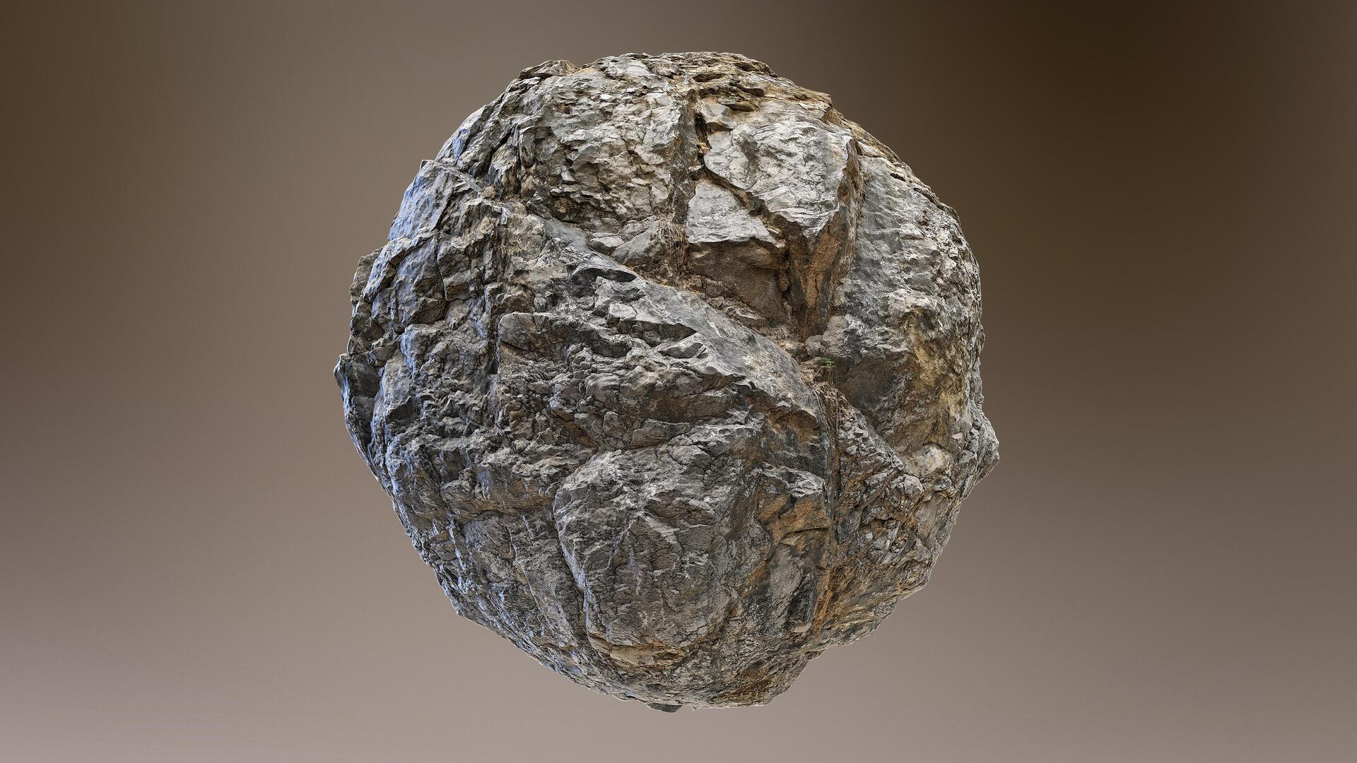 Rock Cliff Texture(PBR) 模型 - 游戏/影视/动画 - 作品模型 - CG模型网