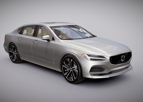 沃尔沃Volvo S90模型-赛车/跑车模型库-FBX(.fbx)模型下载-cg模型网