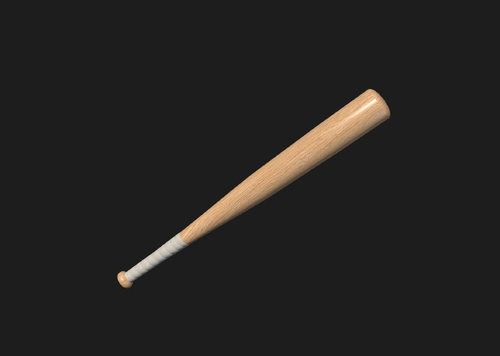 写实棒球棍模型-运动/户外/健身模型库-Maya(.ma/.mb)模型下载-cg模型网