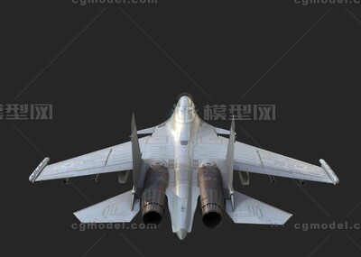 中国海军歼15D舰载机 J15D电子战飞机模型-军用飞机模型库-3ds Max(.max)模型下载-cg模型网