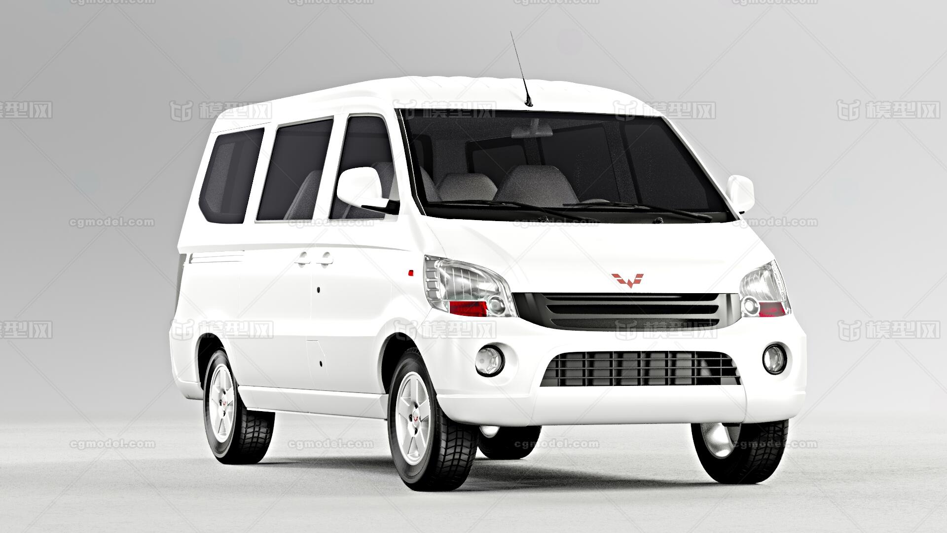 五菱之光 Wuling模型-轿车模型库-3ds Max(.max)模型下载-cg模型网