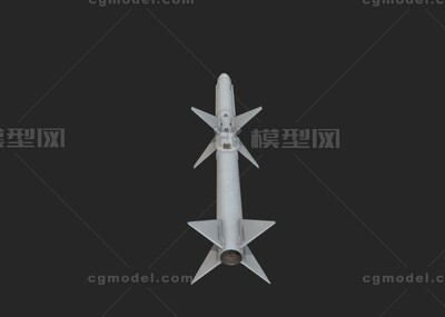 PL11 霹雳11雷达制导导弹模型-其他器械模型库-Substance Painter(.spp/.sbsar)模型下载-cg模型网