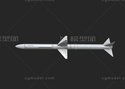 PL11 霹雳11雷达制导导弹模型-其他器械模型库-Substance Painter(.spp/.sbsar)模型下载-cg模型网