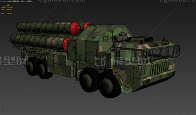 红旗-9BE HQ-9BE模型-火炮器械模型库-3ds Max(.max)模型下载-cg模型网