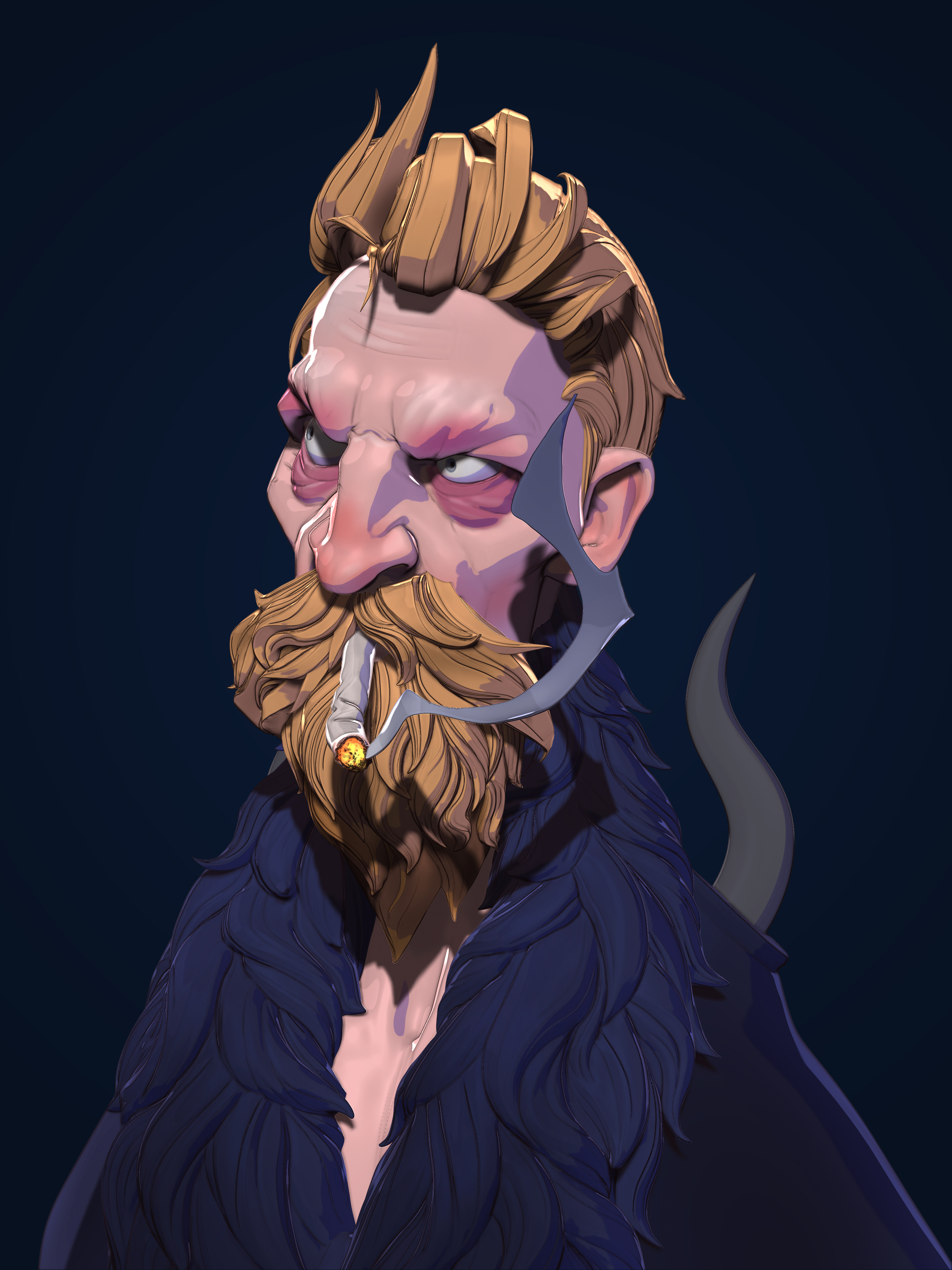 Smoke Man模型 - 角色/人物/生物 - 作品模型 - CG模型网