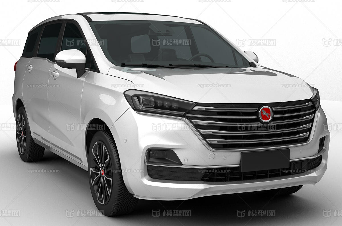 2022款汉腾V7 MPV模型-越野车模型库-3ds Max(.max)模型下载-cg模型网