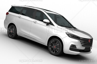 2022款汉腾V7 MPV模型-越野车模型库-3ds Max(.max)模型下载-cg模型网