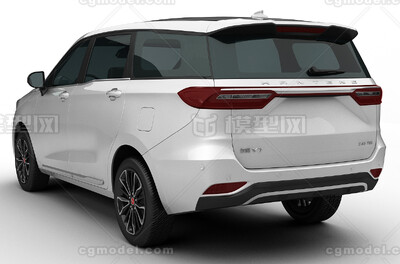 2022款汉腾V7 MPV模型-越野车模型库-3ds Max(.max)模型下载-cg模型网