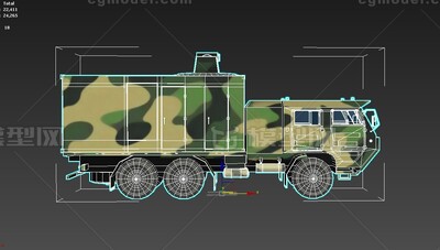 LW-30激光武器系统 Max+Fbx模型-装甲车／坦克模型库-3ds Max(.max)模型下载-cg模型网