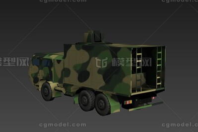 LW-30激光武器系统 Max+Fbx模型-装甲车／坦克模型库-3ds Max(.max)模型下载-cg模型网