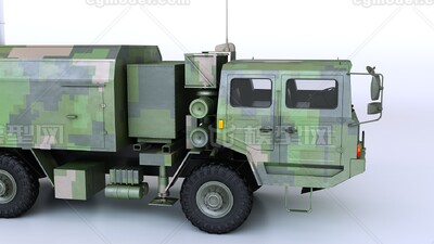 IBIS-150相控阵雷达模型-火炮器械模型库-3ds Max(.max)模型下载-cg模型网