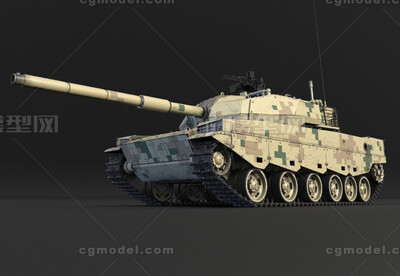 VT5轻型坦克VT-5坦克4种涂装4种弹药模型模型-装甲车／坦克模型库-Maya(.ma/.mb)模型下载-cg模型网