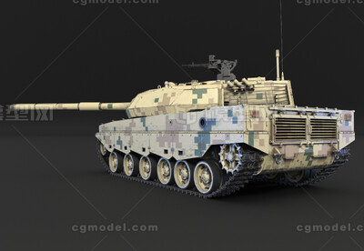 VT5轻型坦克VT-5坦克4种涂装4种弹药模型模型-装甲车／坦克模型库-Maya(.ma/.mb)模型下载-cg模型网