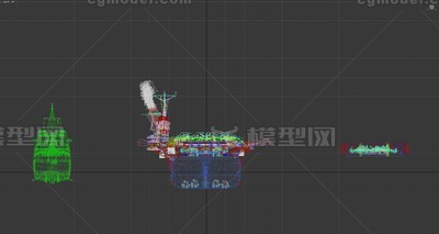 日本 Shinano 信浓号 航空母舰1944年模型-军舰模型库-3ds Max(.max)模型下载-cg模型网