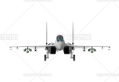 J16 歼16模型-军用飞机模型库-3ds Max(.max)模型下载-cg模型网