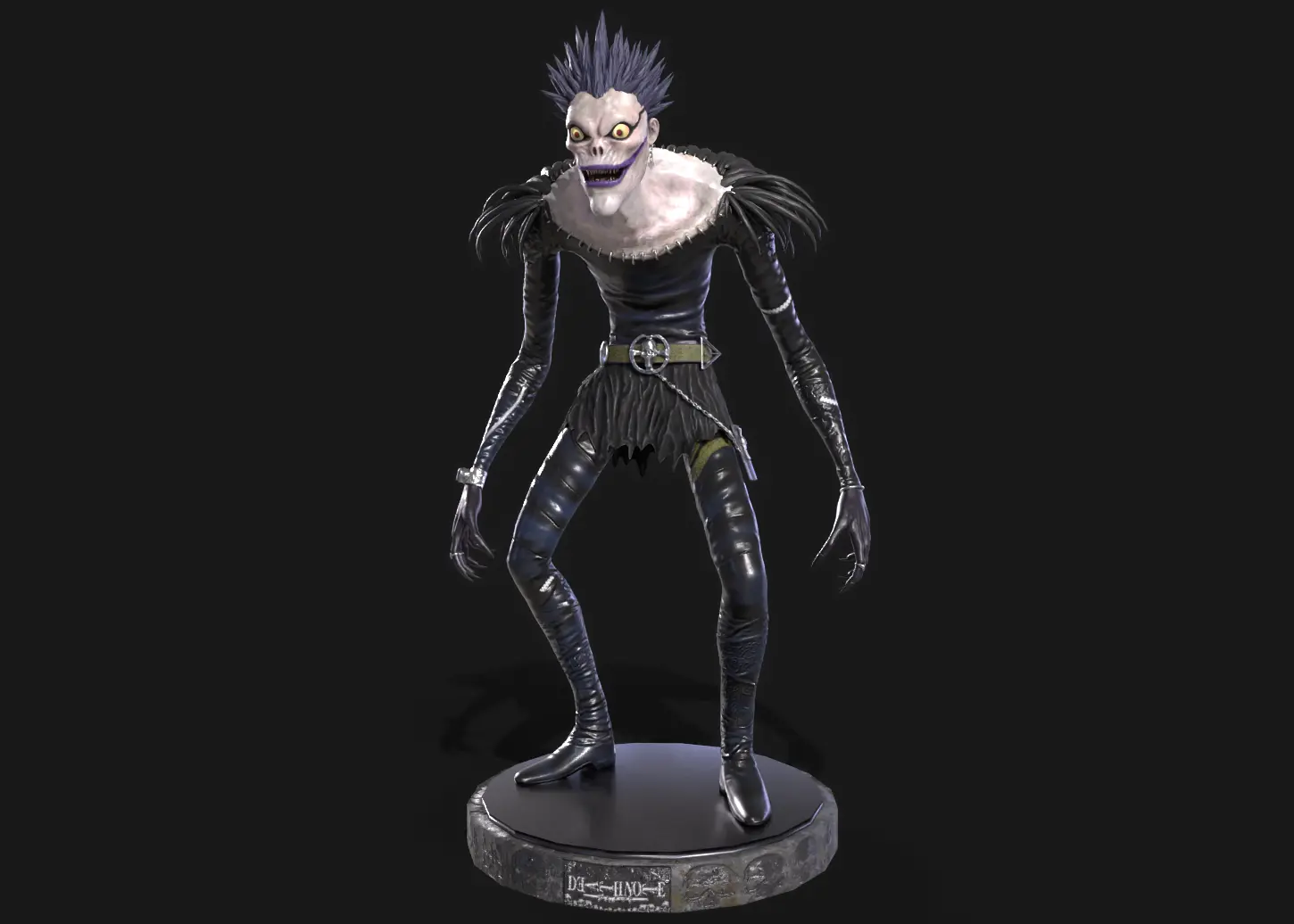 死神 死亡笔记模型-异形怪物模型库-3ds Max(.max)模型下载-cg模型网