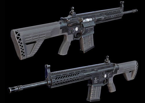 MPT-76突击步枪 PBR次世代模型-枪械模型模型库-FBX(.fbx)模型下载-cg模型网