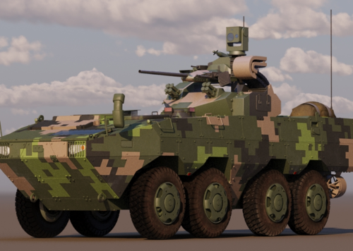 VN1C步战车模型-装甲车／坦克模型库-3ds Max(.max)模型下载-cg模型网