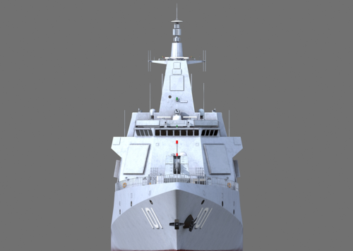 解放军055型驱逐舰 101南昌舰艇模型-军舰模型库-3ds Max(.max)模型下载-cg模型网