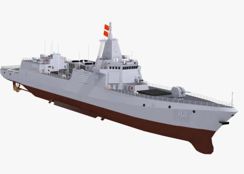 055 055驱逐舰模型-军舰模型库-3ds Max(.max)模型下载-cg模型网