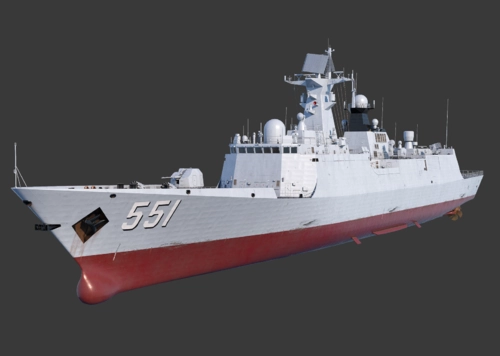054AG 054A改进型模型-军舰模型库-3ds Max(.max)模型下载-cg模型网