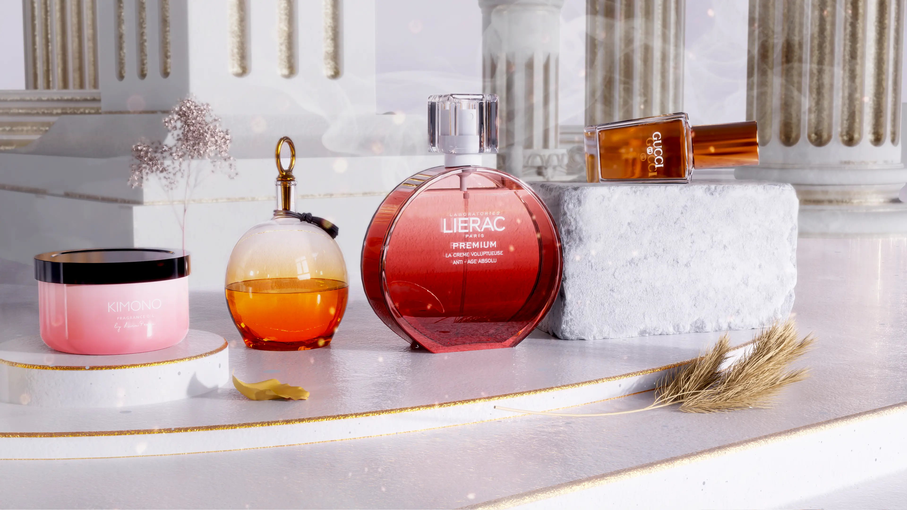 高端大气上档次之香水渲染模型 - 工业/产品/道具 - 作品模型 - CG模型网